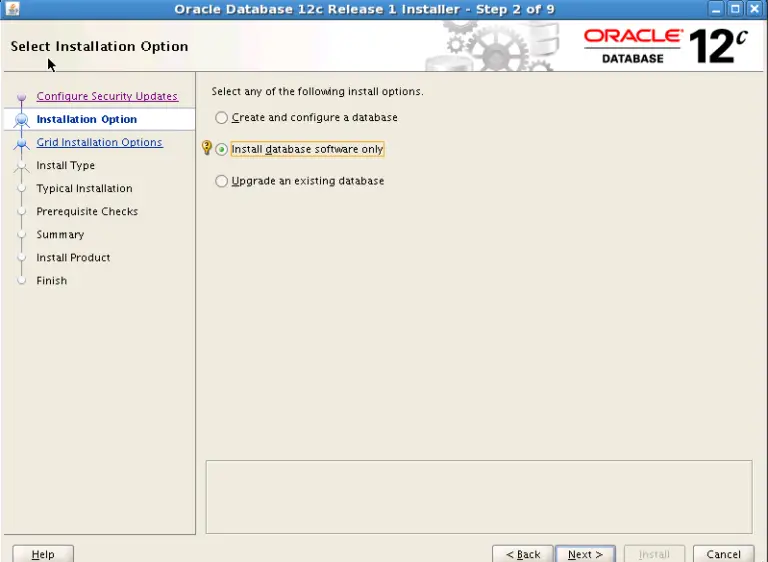 Step by Step Oracle 12c Database Installation on Linux - Techgoeasy